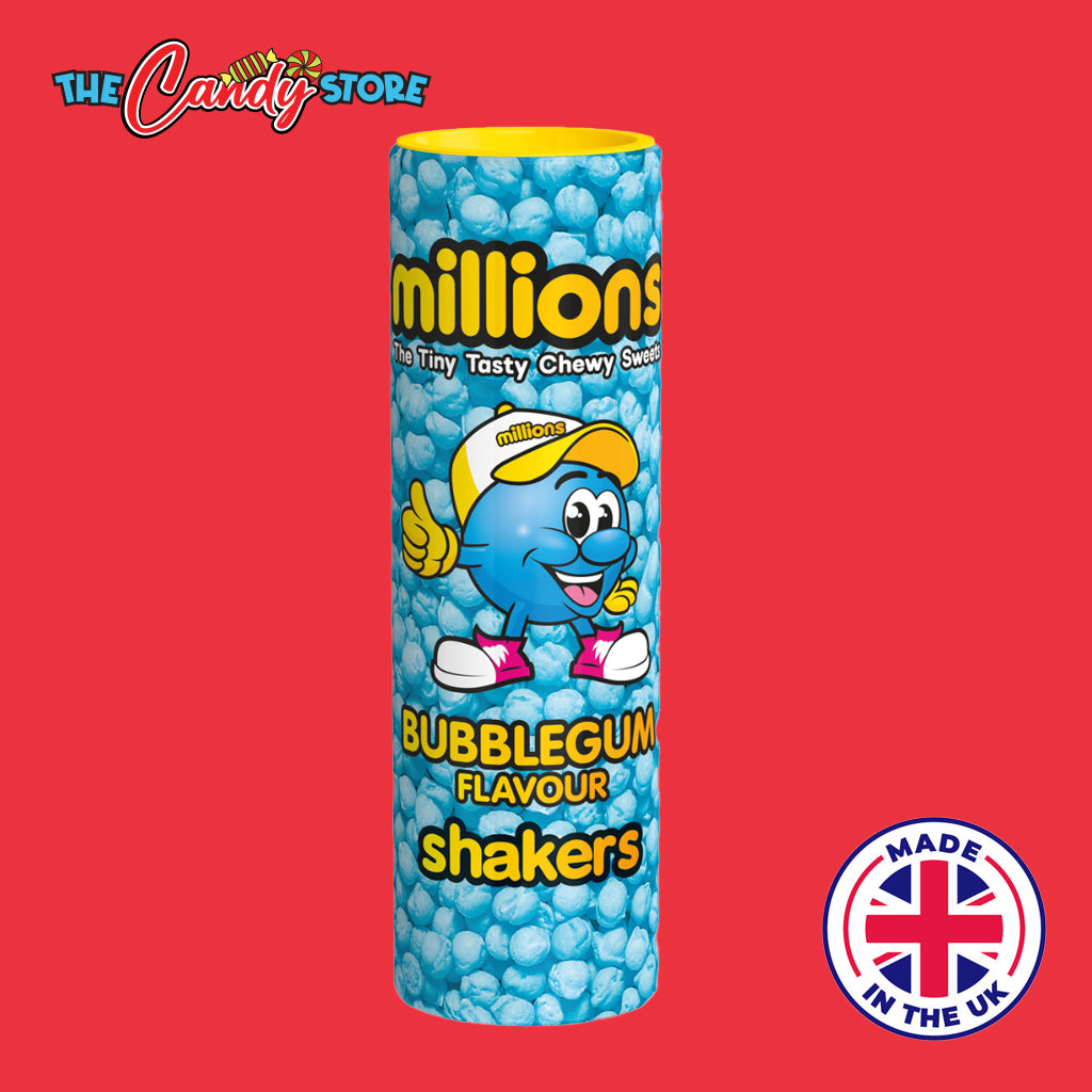 Millions Shakers Bubblegum Flavour Tiny Chewy Candy – The Candy Store