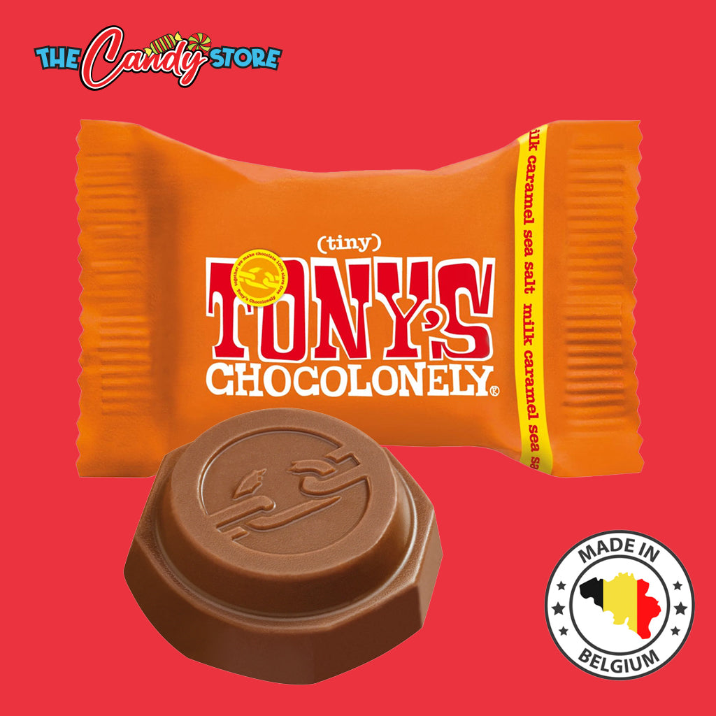 Tony’s Tiny Milk Chocolate Caramel Sea Salt Bites – The Candy Store